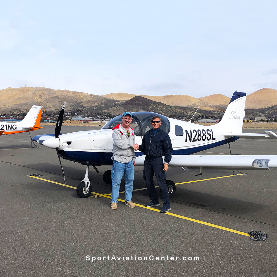 Larry's Checkride - Paul Hamilton's Sport Aviation Center LLC